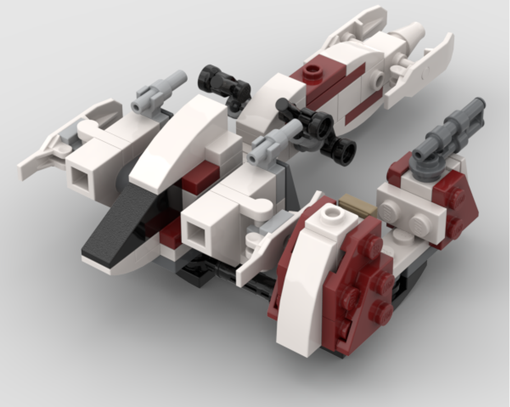 LEGO MOC-235958 Barc speeder with sidecar moc by Moc21 | Rebrickable ...