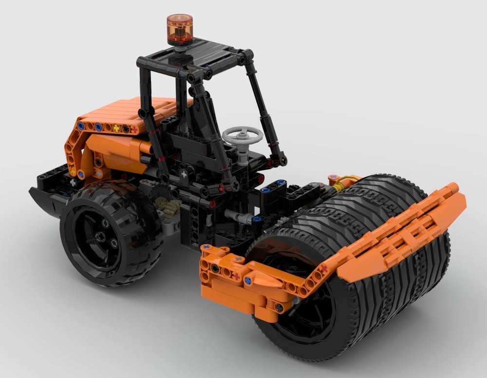 LEGO MOC technic road roller 1:21 by crazy_technic | Rebrickable - Build with LEGO
