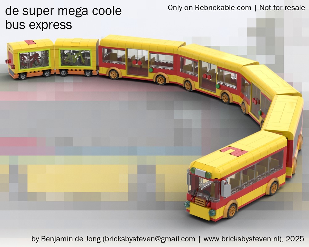 LEGO MOC-235967 [9YO BUILDER] Super Mega Cool Bus Express by ...
