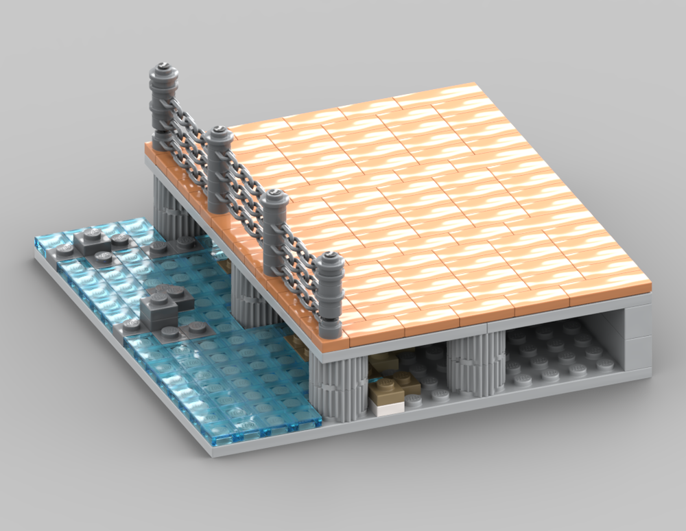 LEGO MOC Boardwalk by Bricktherory | Rebrickable - Build with LEGO