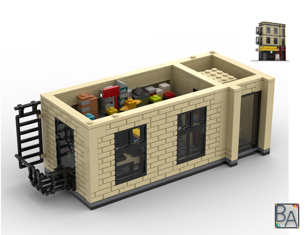 LEGO MOC Kiwi Modulars Studio - Compatible with MOC 208116 by Brick Artisan | Rebrickable ...