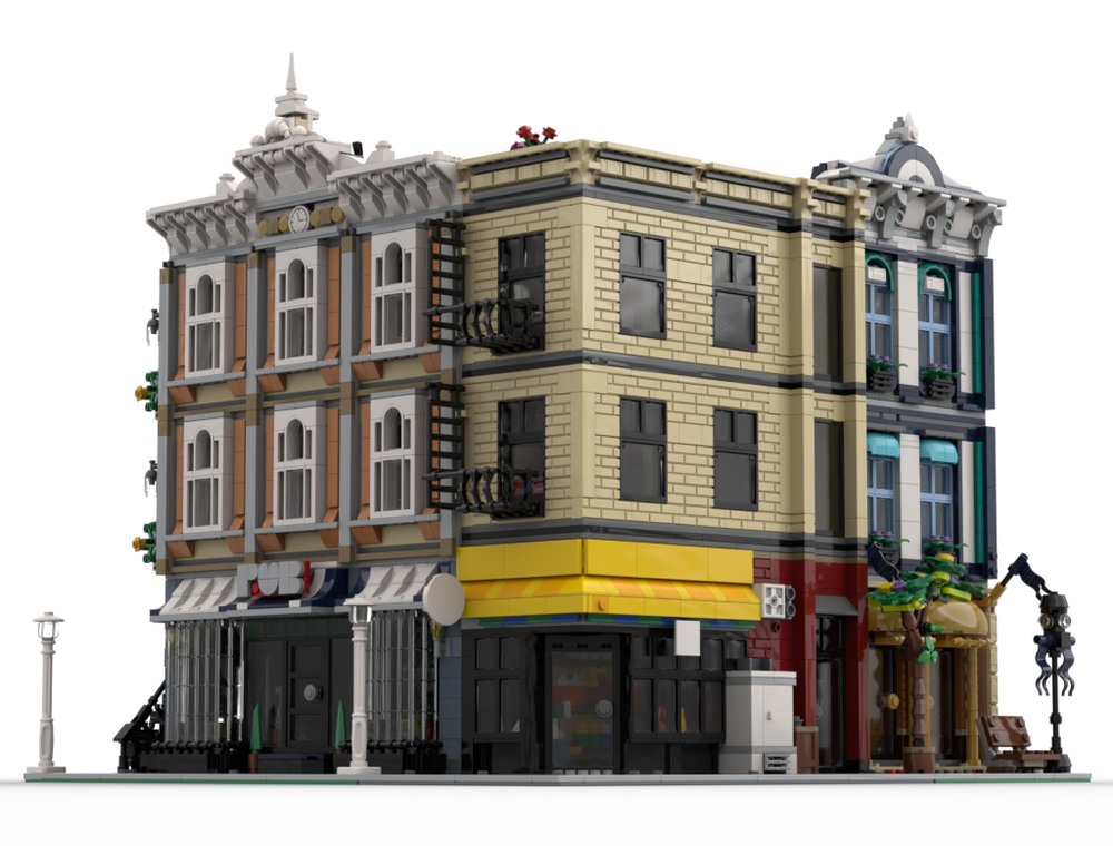 LEGO MOC-235997 Kiwi Modulars Studio - Compatible with MOC 208116 by ...