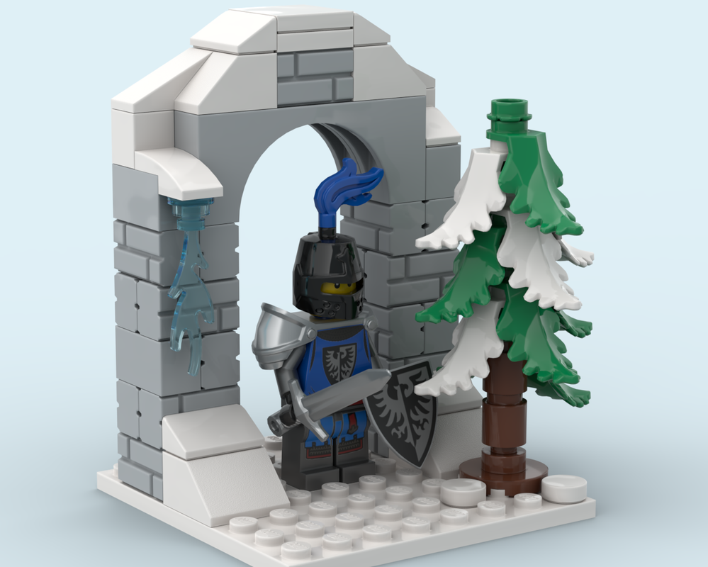 LEGO MOC Frosty Gate by maik224 | Rebrickable - Build with LEGO