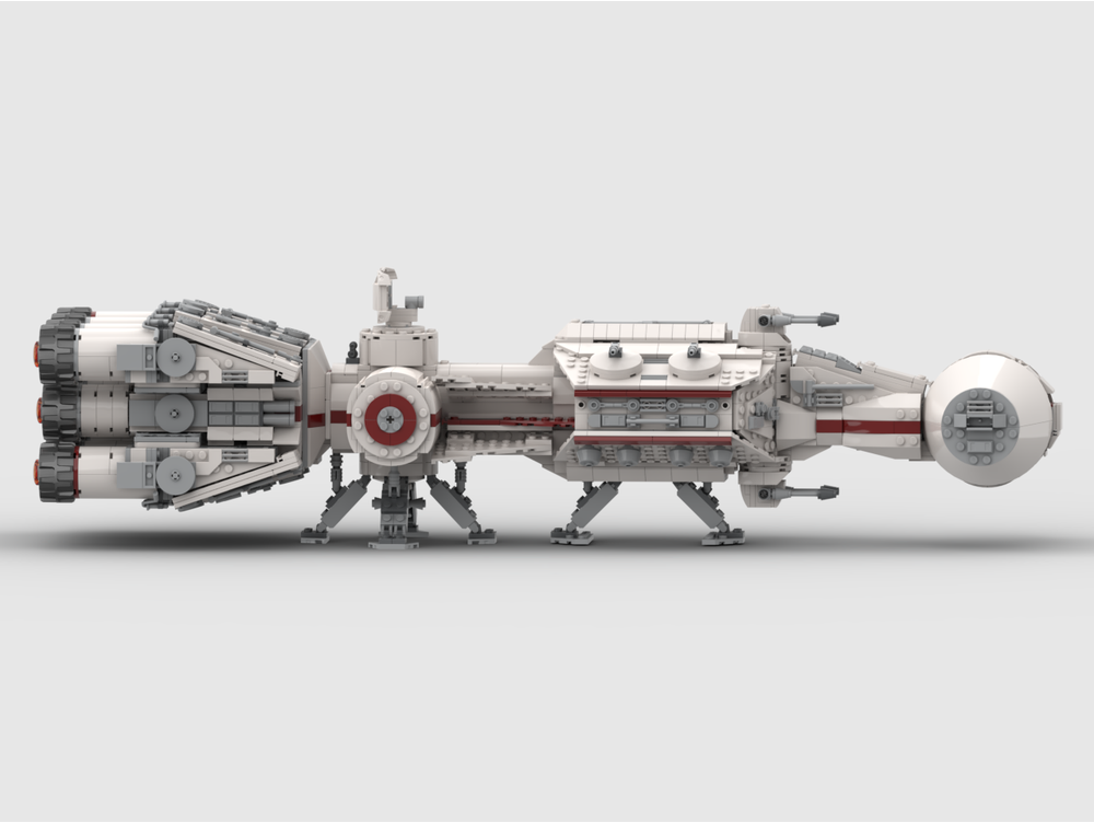 LEGO MOC Corellian Corvette CR-90 (Tantive IV) (Rebel Blockade Runner ...