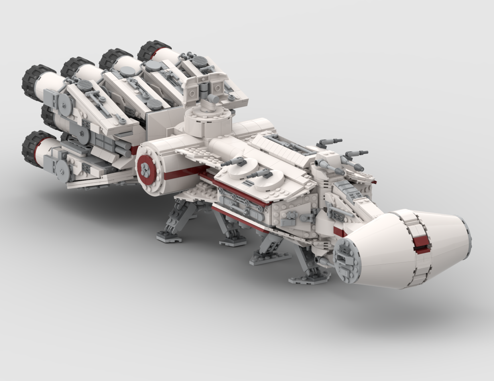 LEGO MOC Corellian Corvette CR-90 (Tantive IV) (Rebel Blockade Runner ...