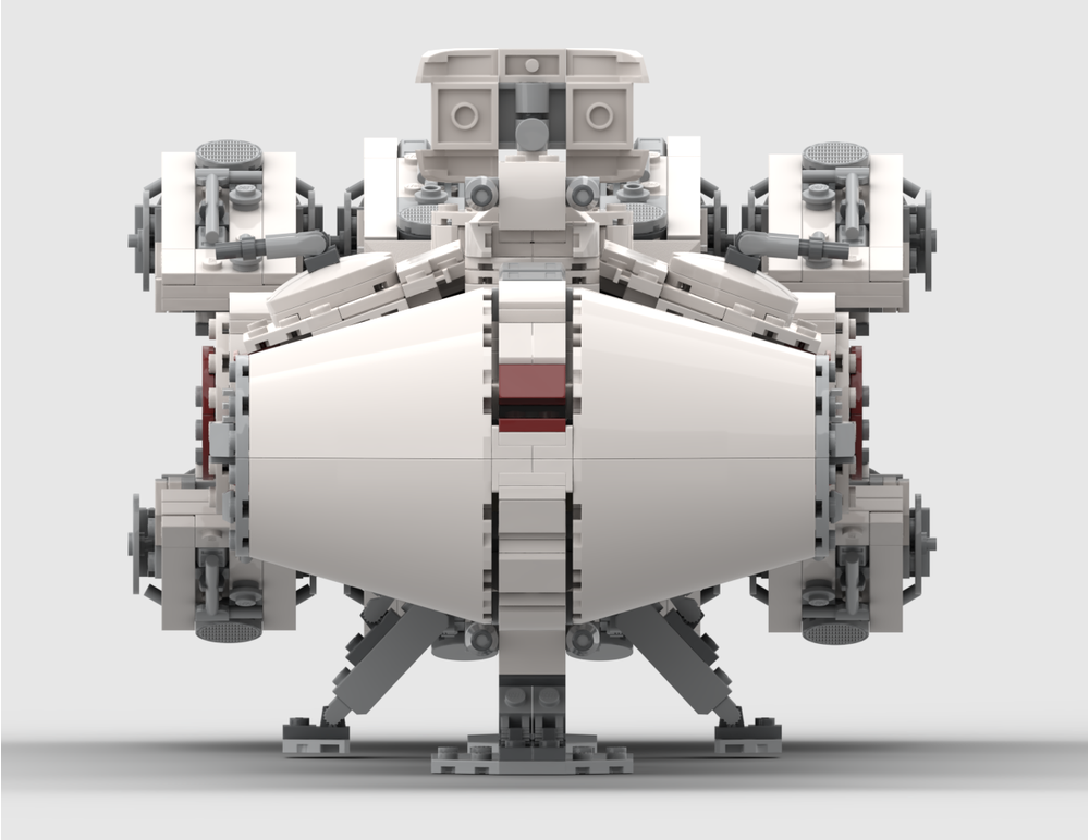 LEGO MOC Corellian Corvette CR-90 (Tantive IV) (Rebel Blockade Runner ...