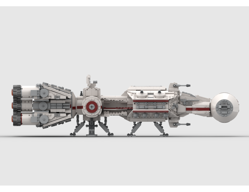LEGO MOC Corellian Corvette CR-90 (Tantive IV) (Rebel Blockade Runner ...