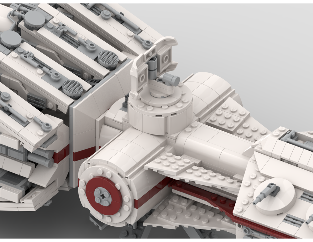 LEGO MOC Corellian Corvette CR-90 (Tantive IV) (Rebel Blockade Runner ...