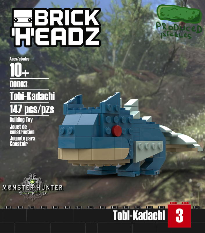 LEGO MOC Tobi-Kadachi (Monster Hunter World) by ProducedPickles ...