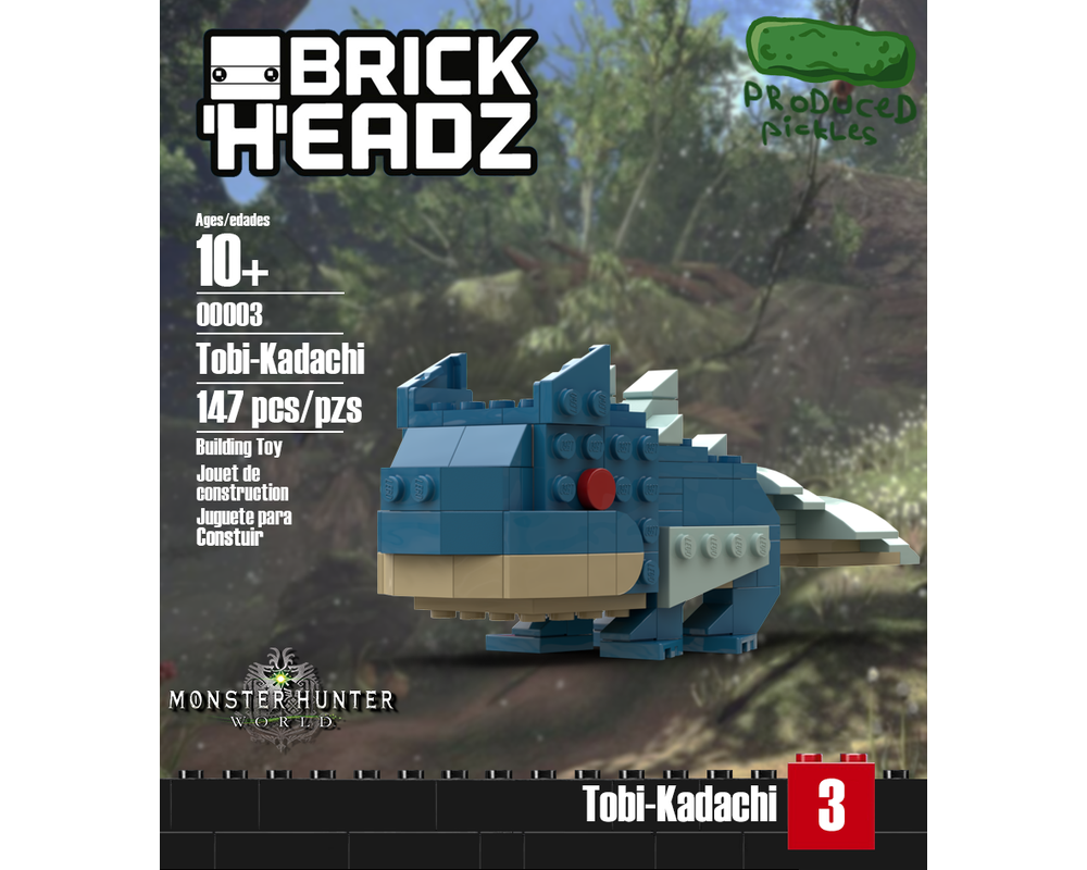 LEGO MOC Tobi-Kadachi (Monster Hunter World) by ProducedPickles ...