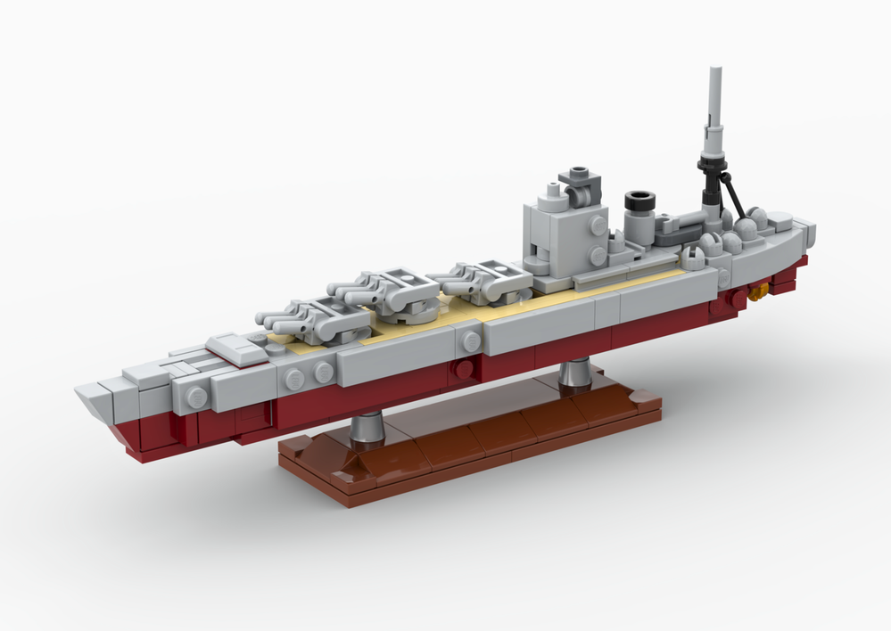 LEGO MOC HMS Nelson Battleship by The Bobby Brix Channel | Rebrickable ...