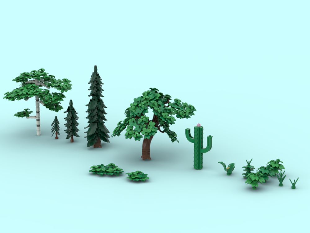 LEGO MOC-236050 Nature Studio Pack by CloneFlame102 | Rebrickable ...