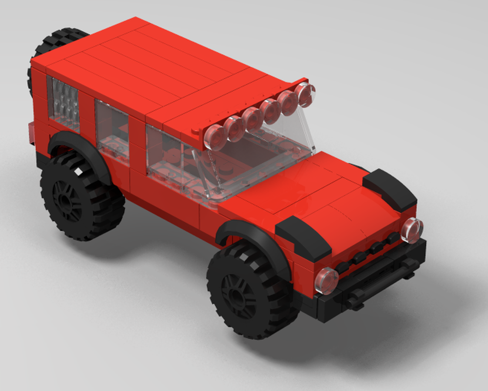 LEGO MOC-236067 Ford Bronco by pzlego | Rebrickable - Build with LEGO