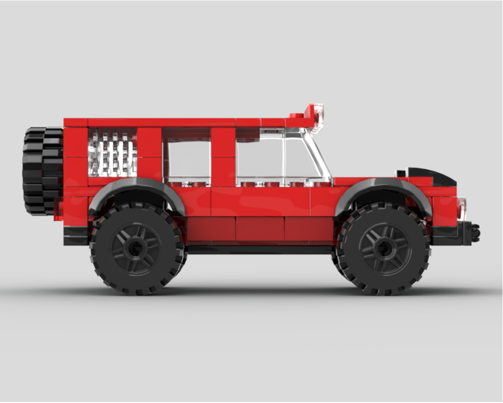 LEGO MOC Ford Bronco by pzlego | Rebrickable - Build with LEGO