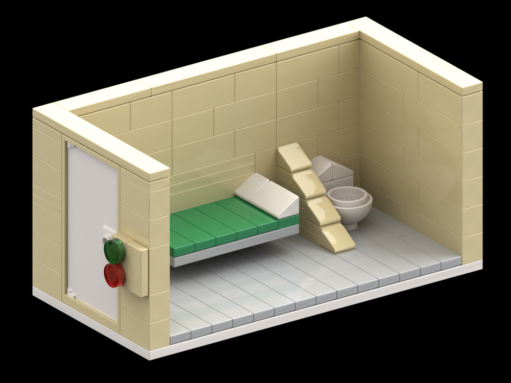 LEGO MOC-236078 Modern jail cell by Bricktherory | Rebrickable - Build ...