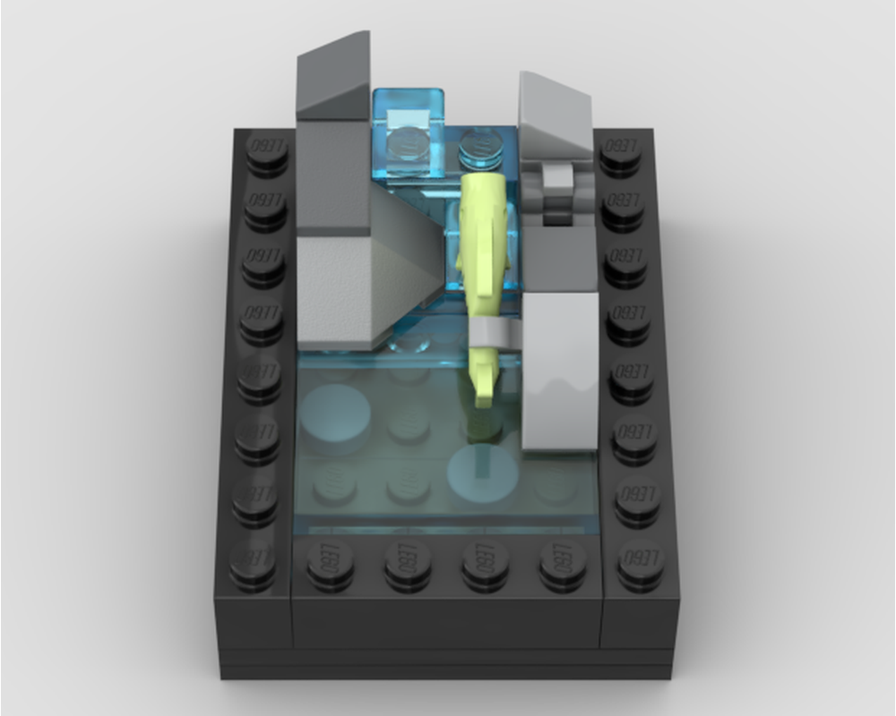 LEGO MOC Fish Jumping by rememberme2656 | Rebrickable - Build with LEGO