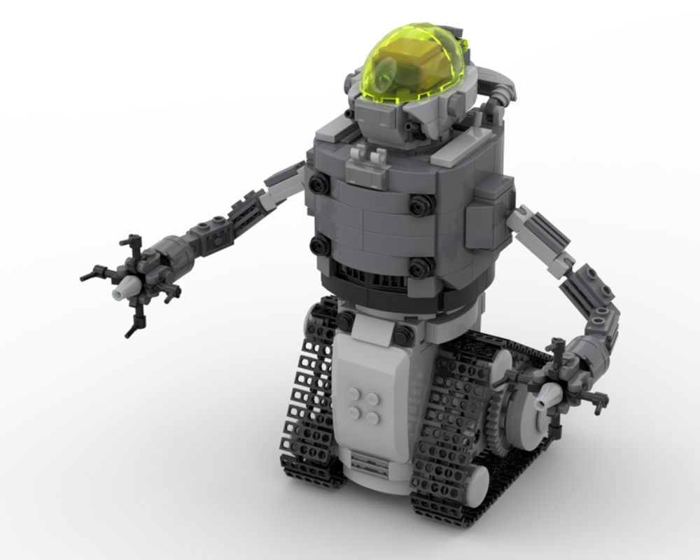 LEGO MOC Robobrain by Mojave-Ghoul | Rebrickable - Build with LEGO