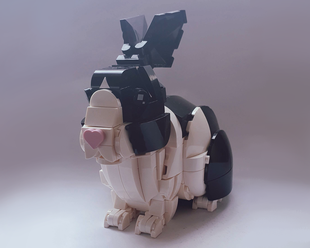 LEGO MOC Dutch Rabbit by scruu | Rebrickable - Build with LEGO