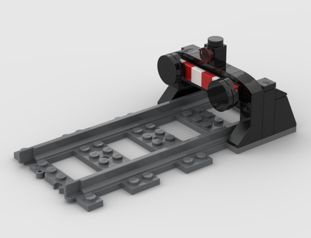 LEGO MOC Train Buffer by Lego-my-lego-eggo | Rebrickable - Build with LEGO