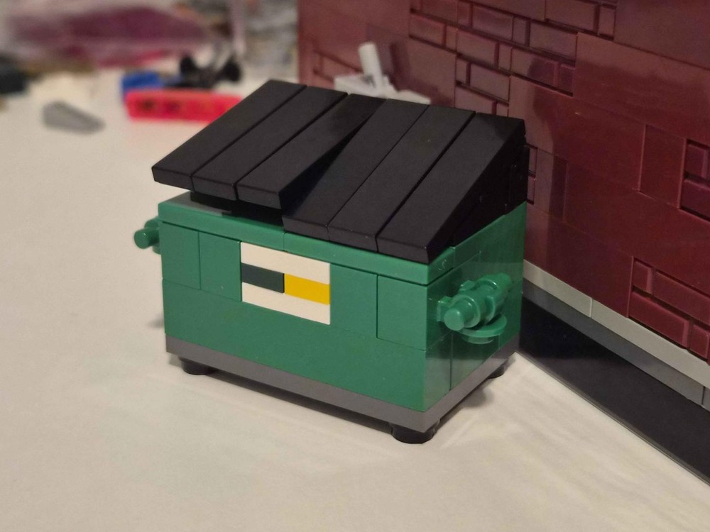 LEGO MOC Dumpster (Waste Management Themed) by tystrong | Rebrickable ...