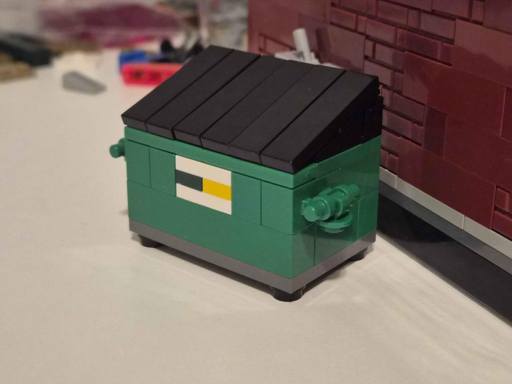 LEGO MOC Dumpster (Waste Management Themed) by tystrong | Rebrickable ...