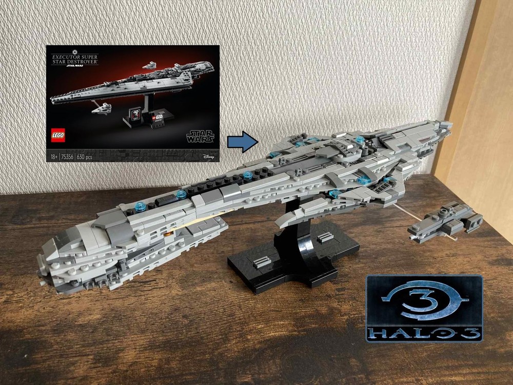 LEGO MOC-236103 Halo Shadow of Intent Midi-Scale by CreationCaravan (Brad Barber) | Rebrickable ...
