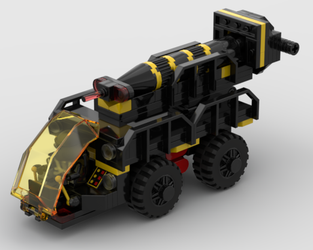 LEGO MOC Blacktron TEL (transporter/erector/launcher) by ...
