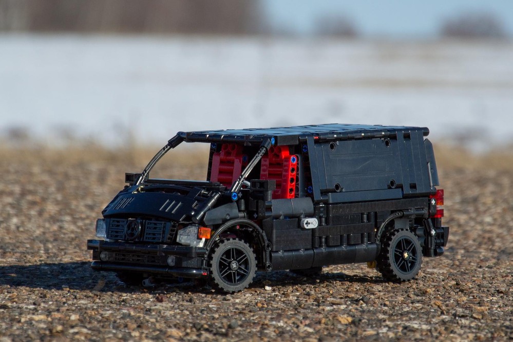 LEGO MOC Mercedes-Benz Vito W638 by Texarel | Rebrickable - Build with LEGO
