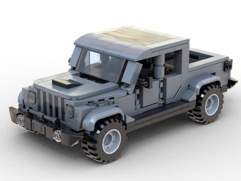 LEGO MOC-236120 Jeep Gladiator (JT) by BowTiedTurismo | Rebrickable ...