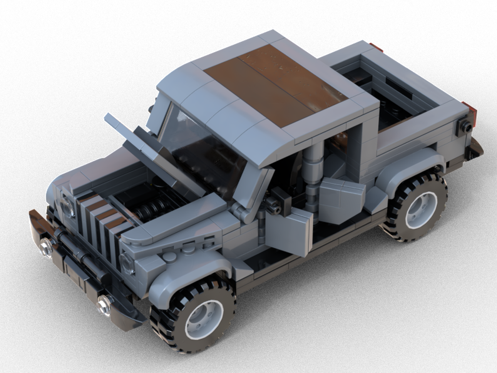 LEGO MOC-236120 Jeep Gladiator (JT) by BowTiedTurismo | Rebrickable ...