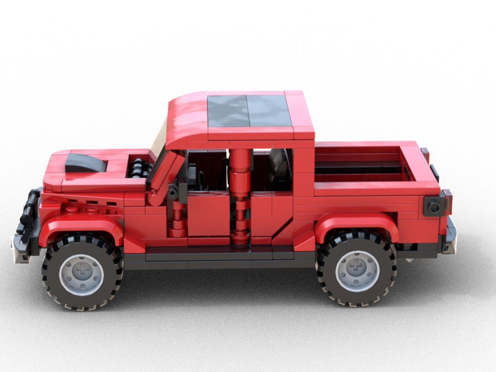 LEGO MOC-236120 Jeep Gladiator (JT) by BowTiedTurismo | Rebrickable ...
