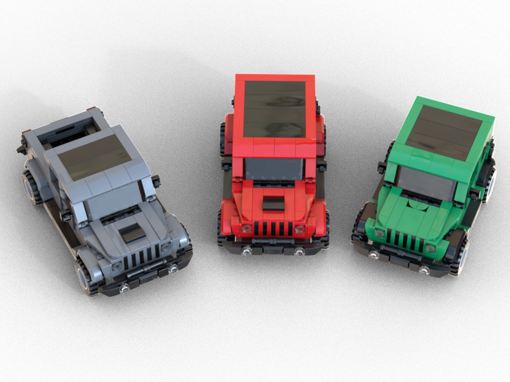 LEGO MOC-236120 Jeep Gladiator (JT) by BowTiedTurismo | Rebrickable ...