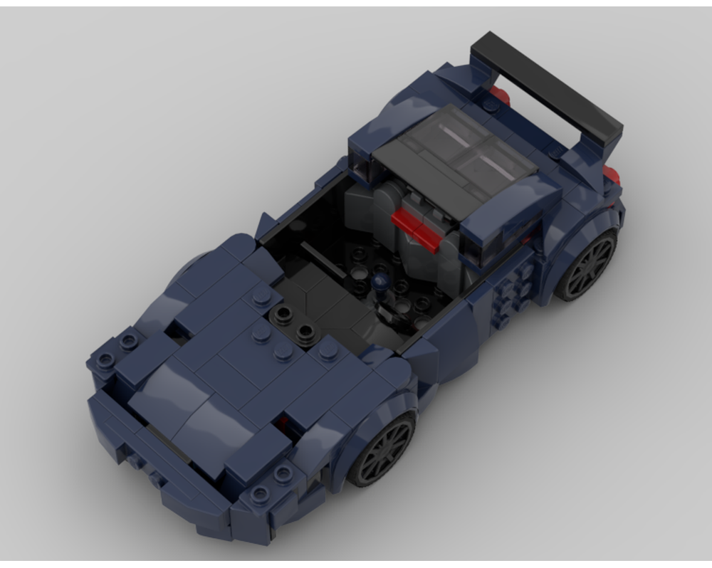 LEGO MOC-236121 (FREE) 76920 Toyota MR2 with working pop-ups by ...