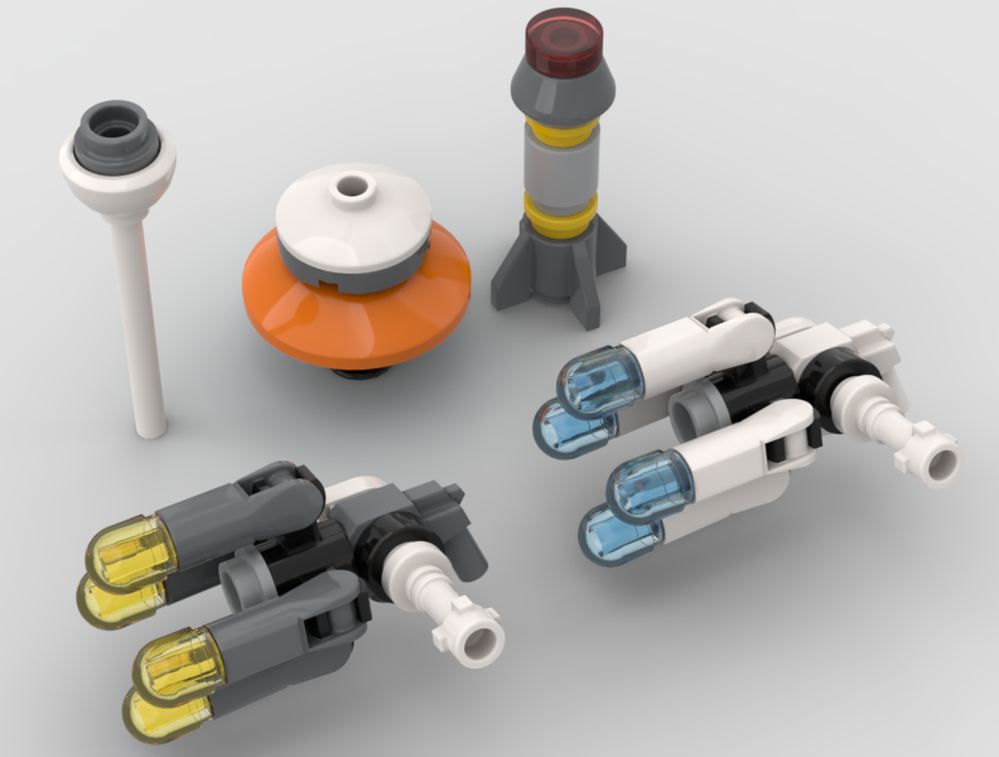 LEGO MOC-236130 Part 2 Equipment (Subnautica) by JJRSABES | Rebrickable ...