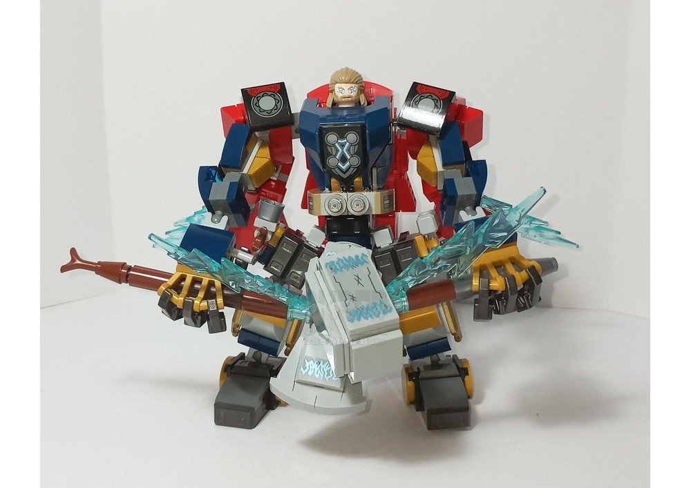 LEGO MOC-236131 Thor Mech Armor Upgrade by Vintend0 | Rebrickable ...