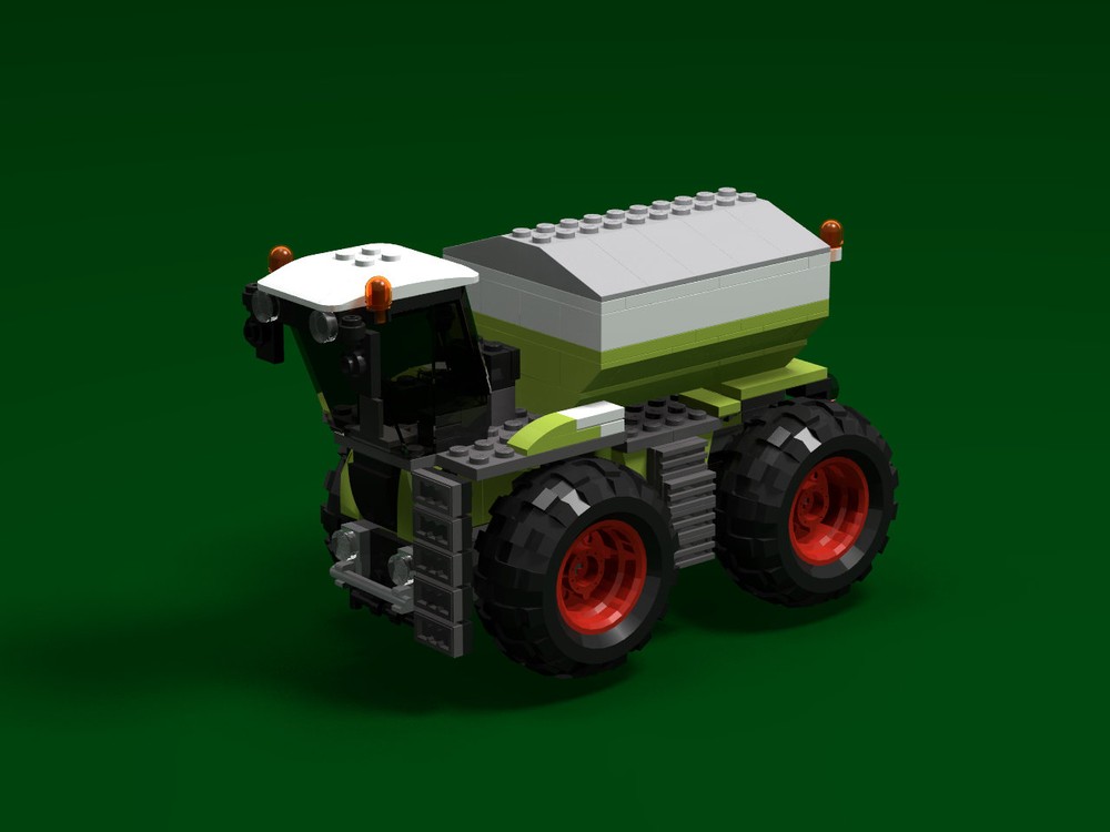 Lego Moc Claas Module For Xerion Saddle Trac By Psiborgvip