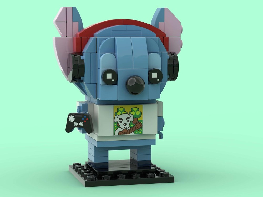 LEGO MOC Stitch (Gaming Edition) by Puremadness | Rebrickable - Build ...