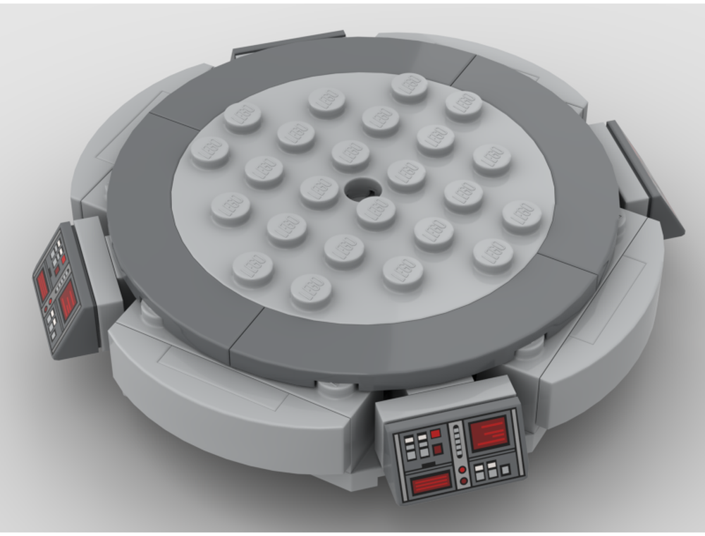 LEGO MOC-236169 Hologram Table by Grady_Bricks | Rebrickable - Build ...