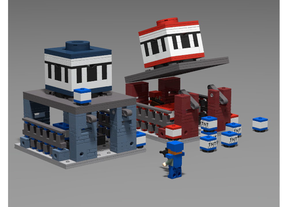 LEGO MOC-236182 PVP Challenge: TNT Armories by MOCStar | Rebrickable ...