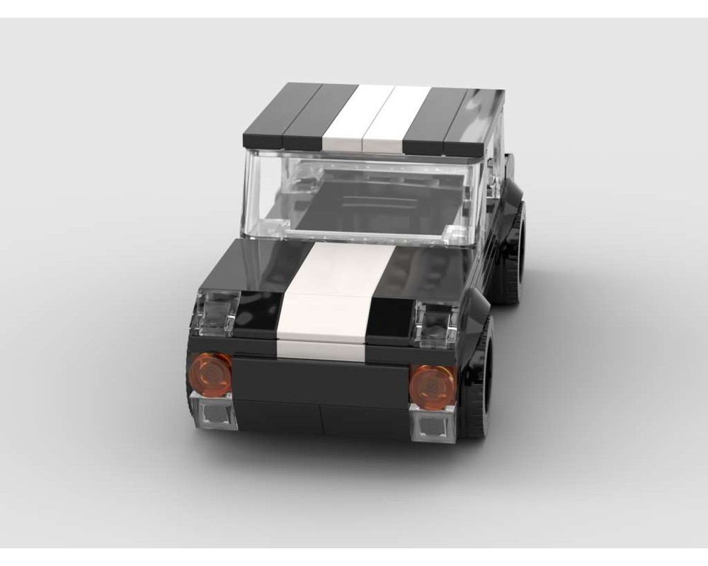 LEGO MOC 80's "Racing" Car by Wlinke | Rebrickable - Build with LEGO