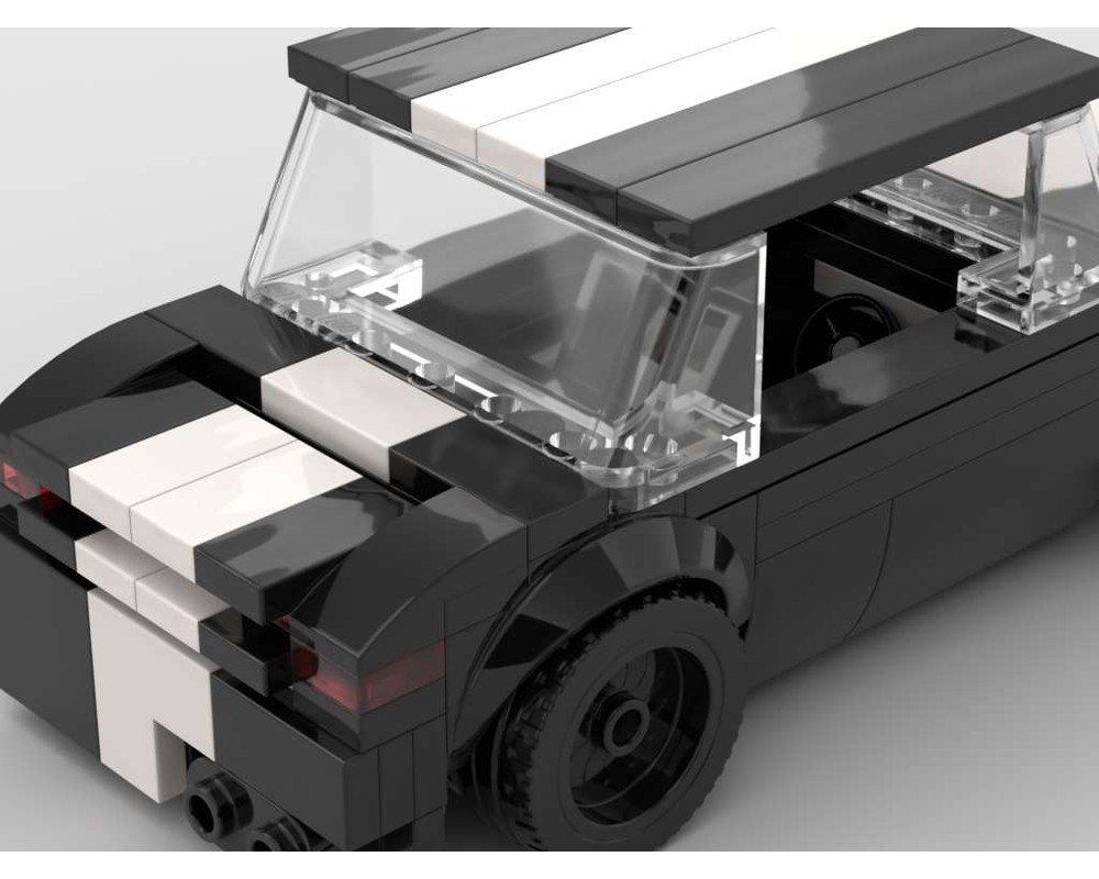 LEGO MOC 80's "Racing" Car by Wlinke | Rebrickable - Build with LEGO