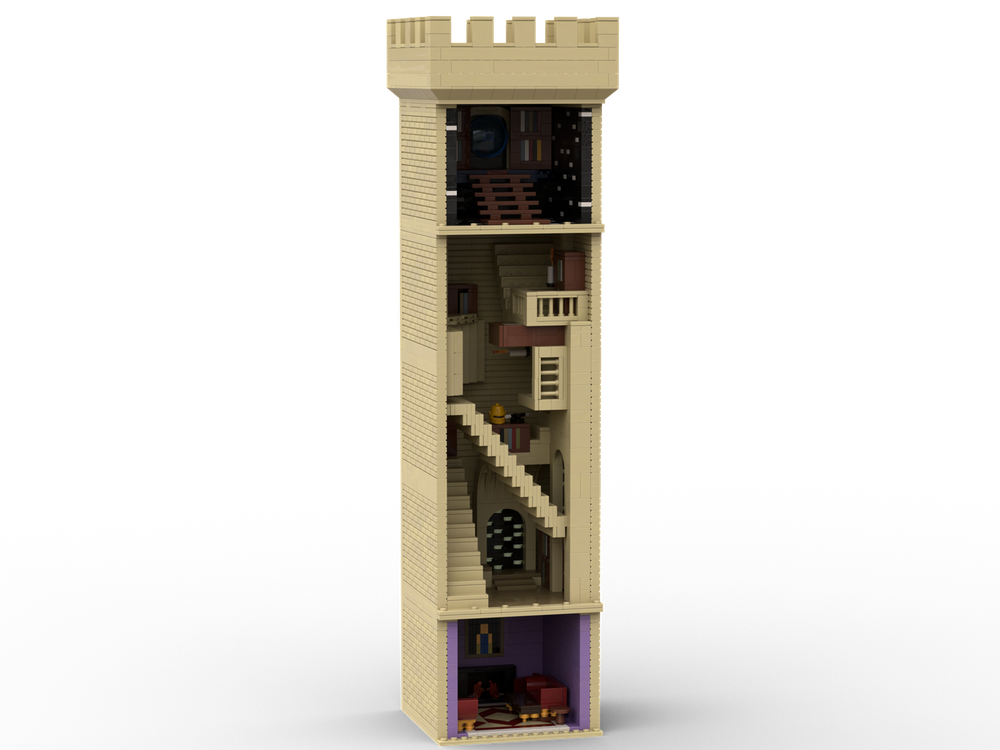 LEGO MOC Tower of Fate by Darth_Silas | Rebrickable - Build with LEGO