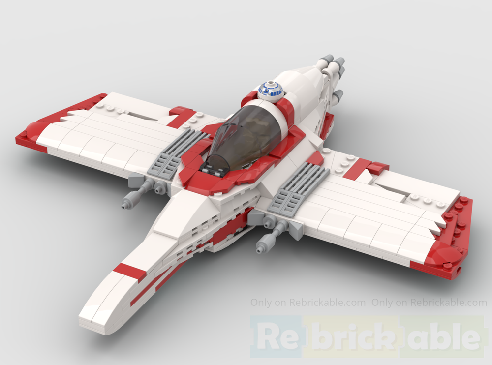 LEGO MOC Republic T-5B Sandbat by Darklordofsword | Rebrickable - Build ...