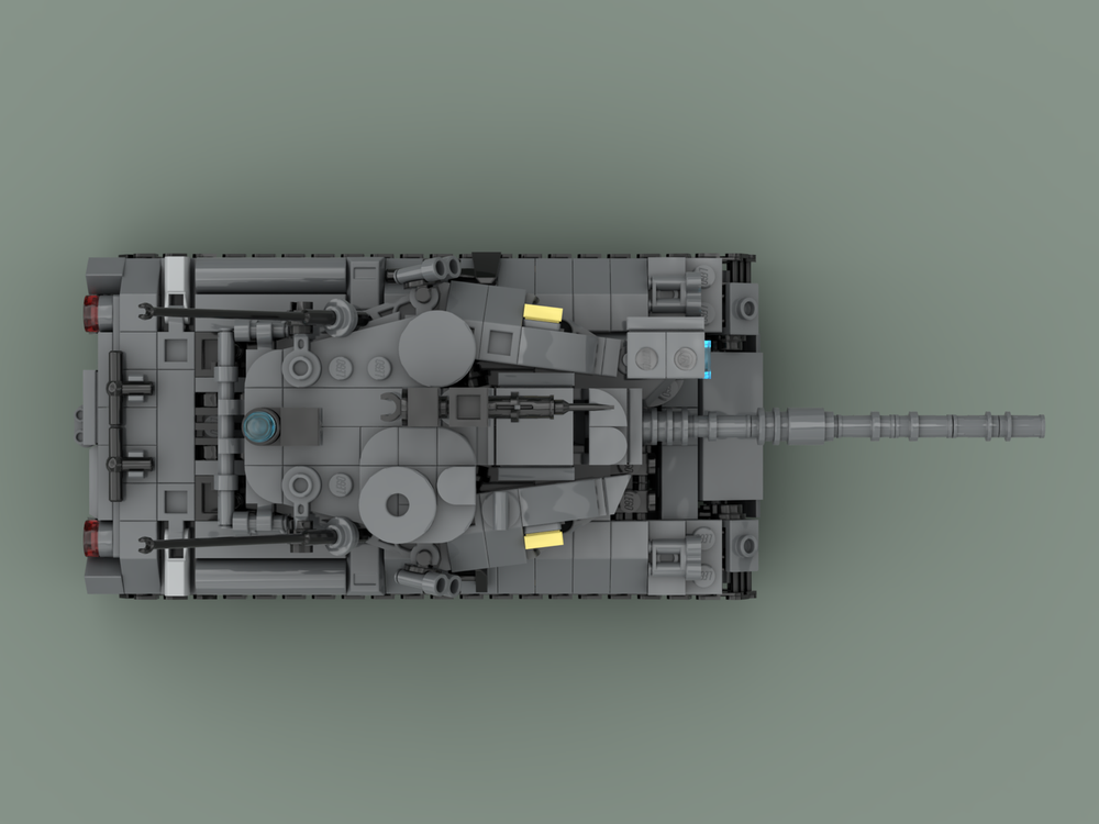 LEGO MOC-236210 JGSDF Type 74 MBT by Gren_Mamba | Rebrickable - Build ...