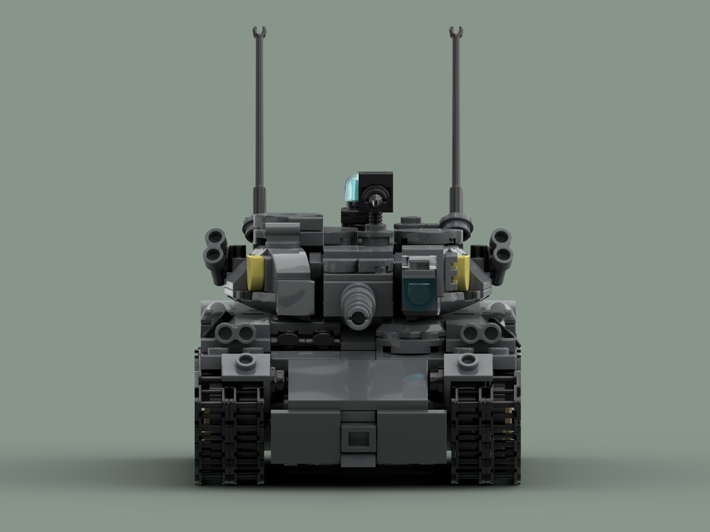 LEGO MOC-236210 JGSDF Type 74 MBT by Gren_Mamba | Rebrickable - Build ...