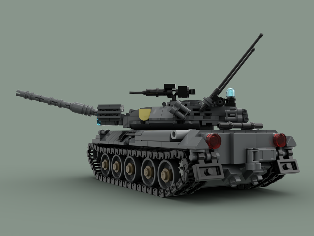 LEGO MOC-236210 JGSDF Type 74 MBT by Gren_Mamba | Rebrickable - Build ...