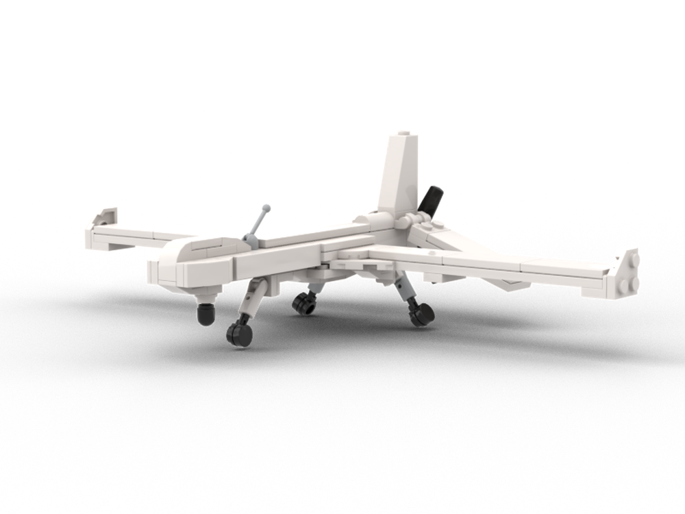 LEGO MOC Reaper inspired UAV by Ares712 | Rebrickable - Build with LEGO