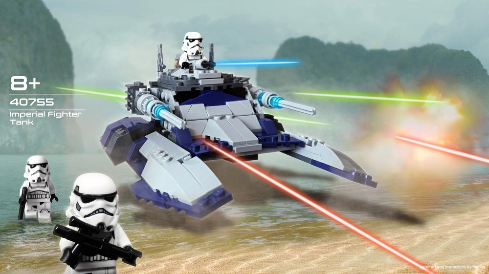 LEGO MOC-236218 Imperial Fighter Tank - Alt Build for 40755 Imperial ...