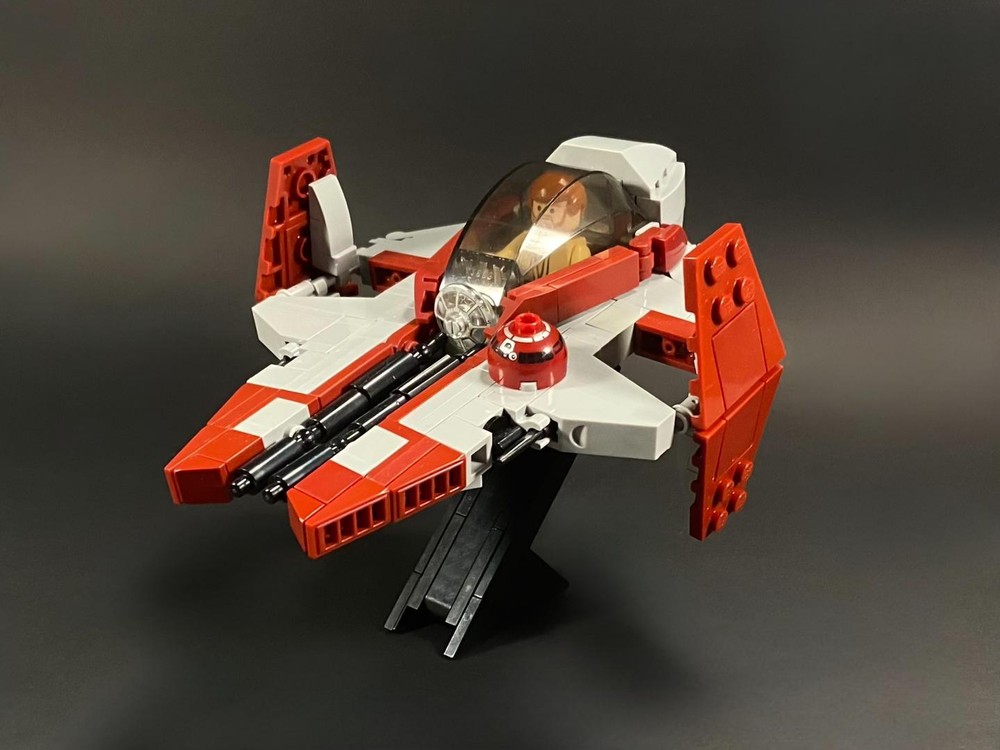LEGO MOC Red Interceptor by classic_brix | Rebrickable - Build with LEGO