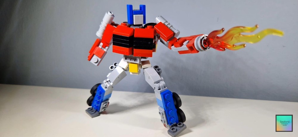 LEGO MOC-236237 Mini Optimus Prime by Sealord777 | Rebrickable - Build ...